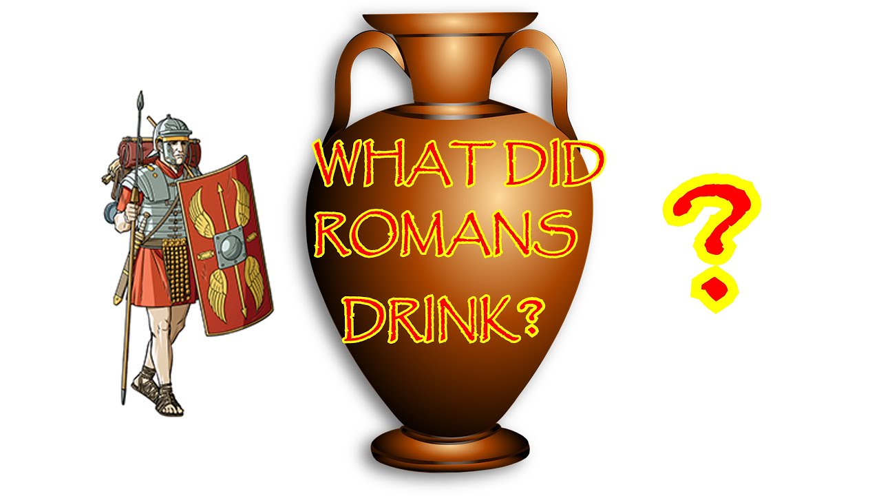 What did the Romans drink?