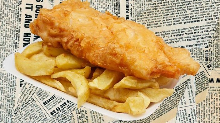 What do chip shops fry fish in?