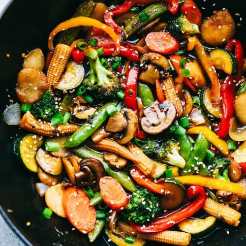 What do I add first in stir-fry?