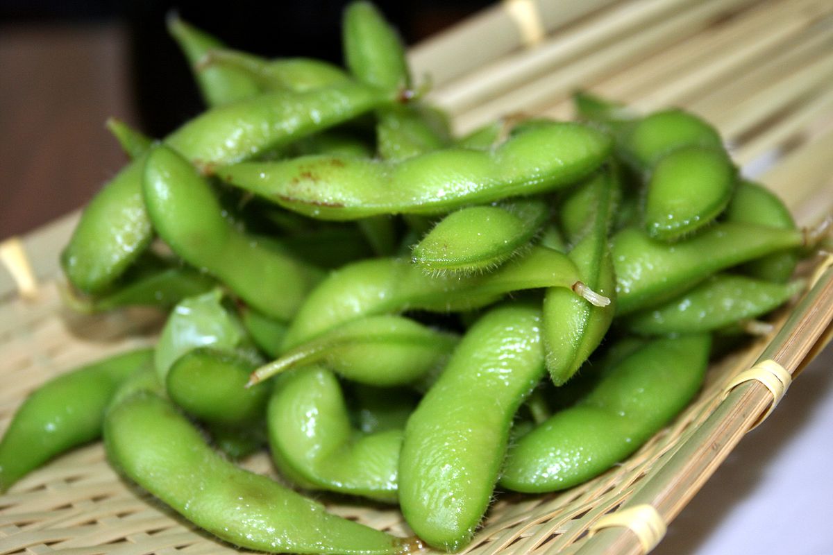 What do Japanese call soybeans?