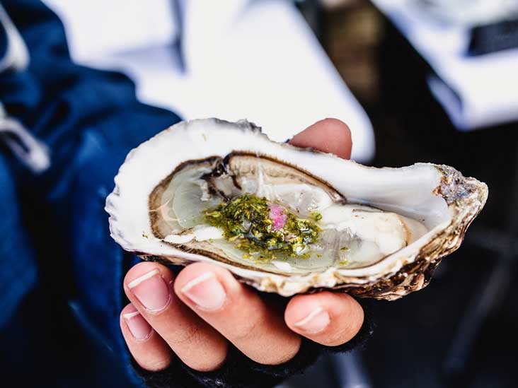 What do oysters do to your stomach?