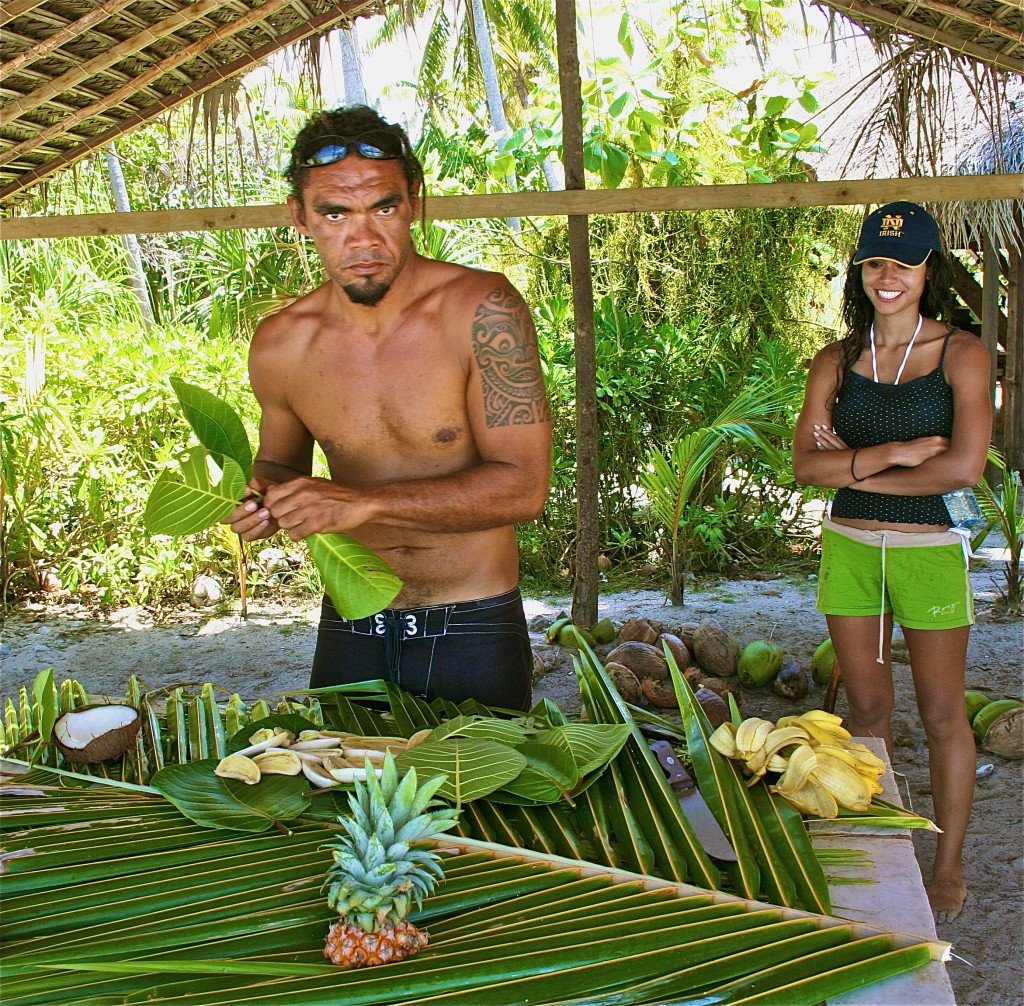 What do Pacific Islanders eat?