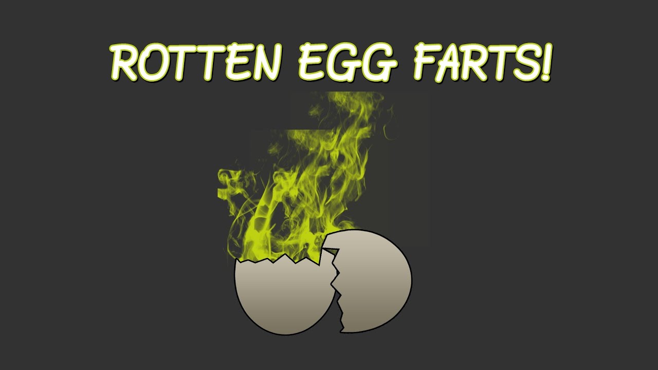 What do rotten egg farts mean or indicate?
