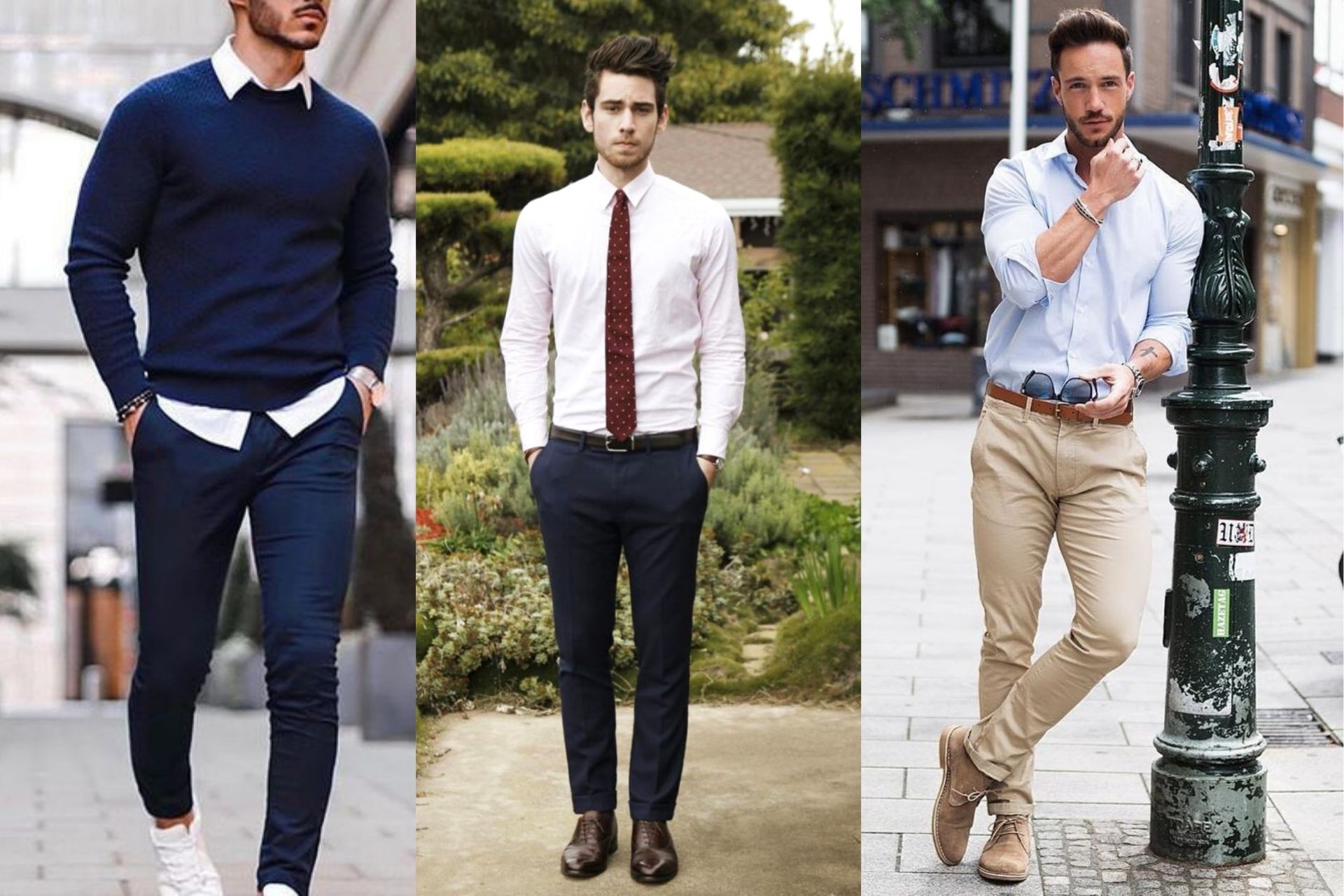 What do teenage boys wear to an interview?