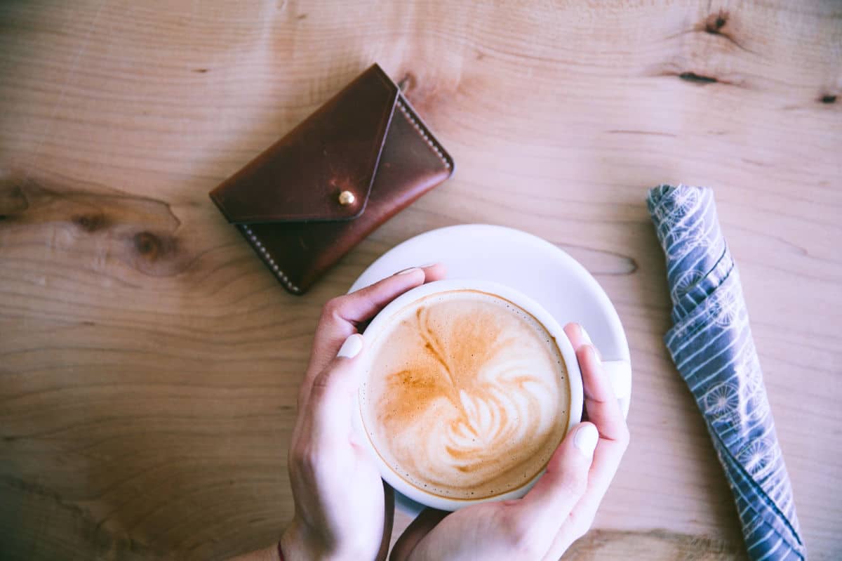 What do the French drink from a bowl at breakfast?