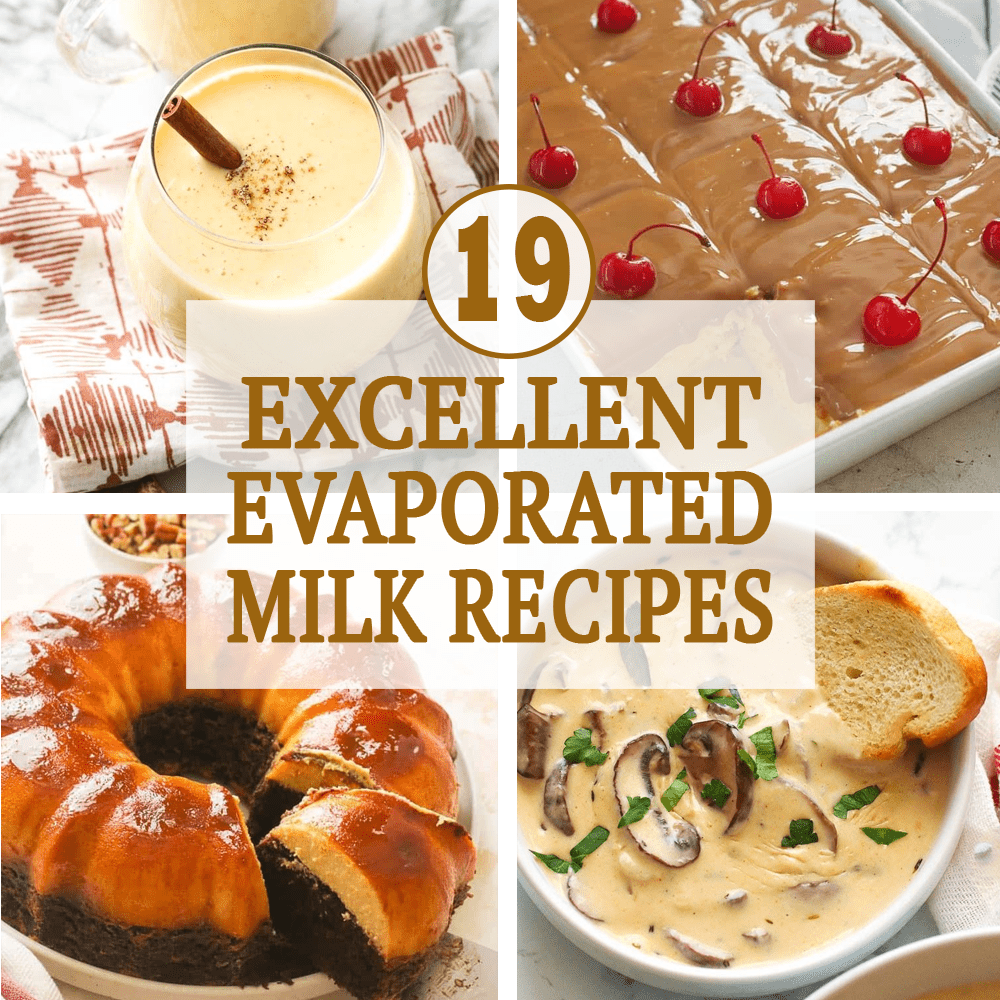 What do you cook with evaporated milk?