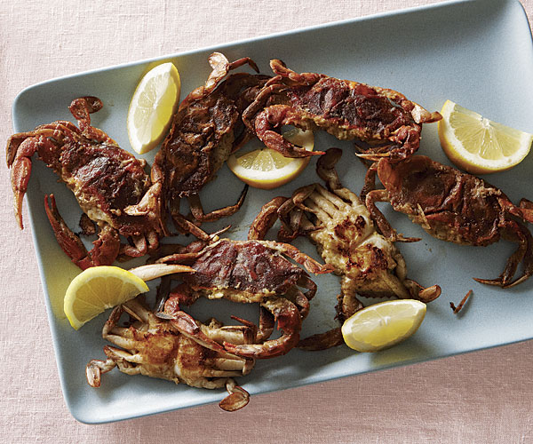 What do you do with frozen soft shell crabs?