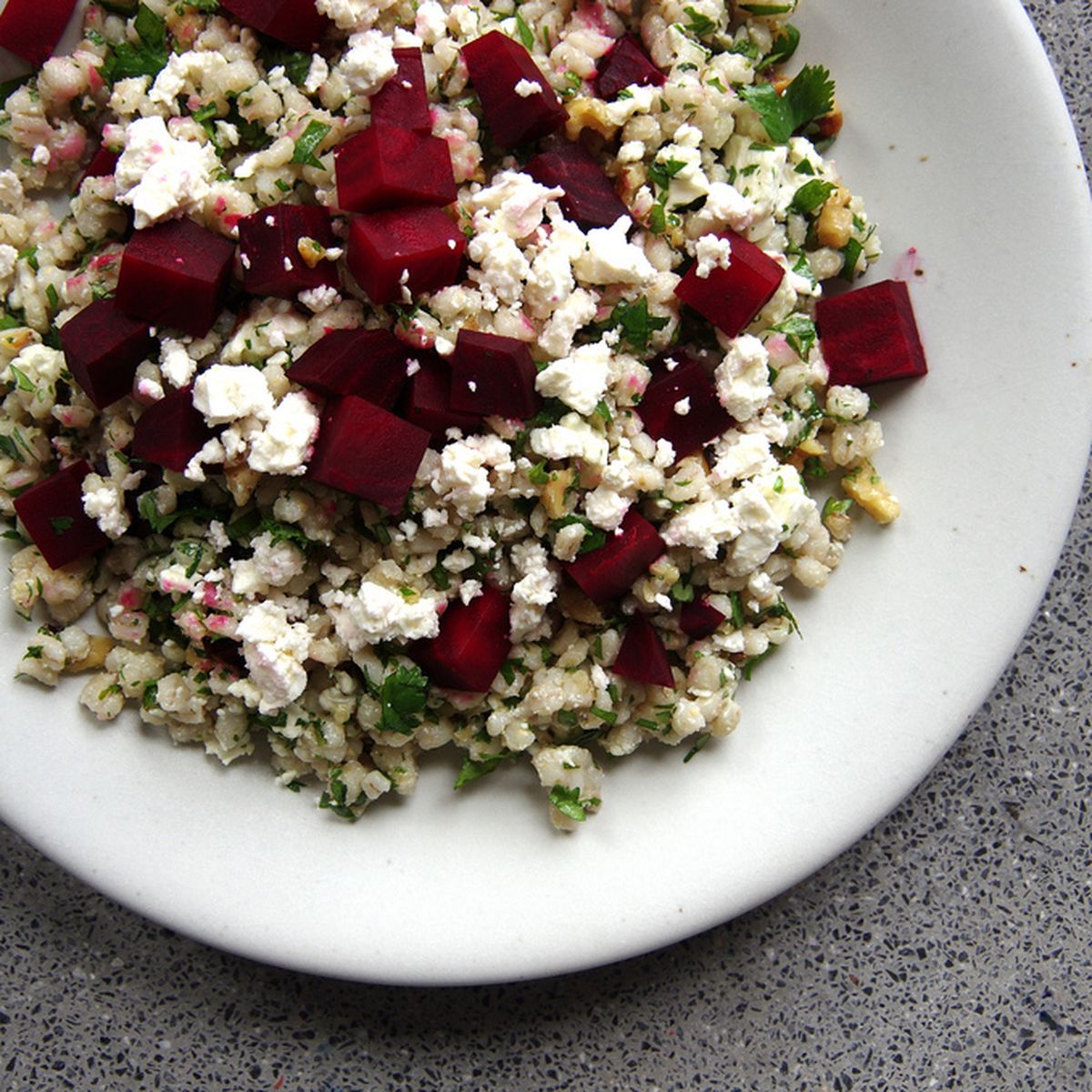 What do you do with too much feta cheese?