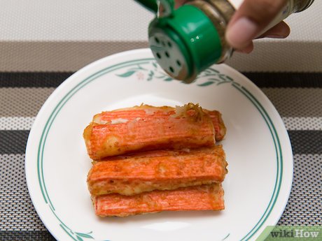 What do you eat crab sticks with?