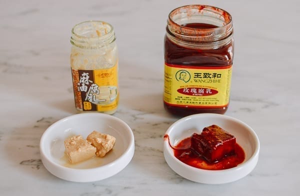 What do you eat with fermented bean curd?