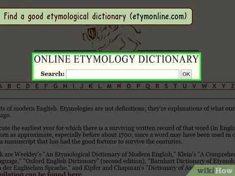 What do you learn in etymology?