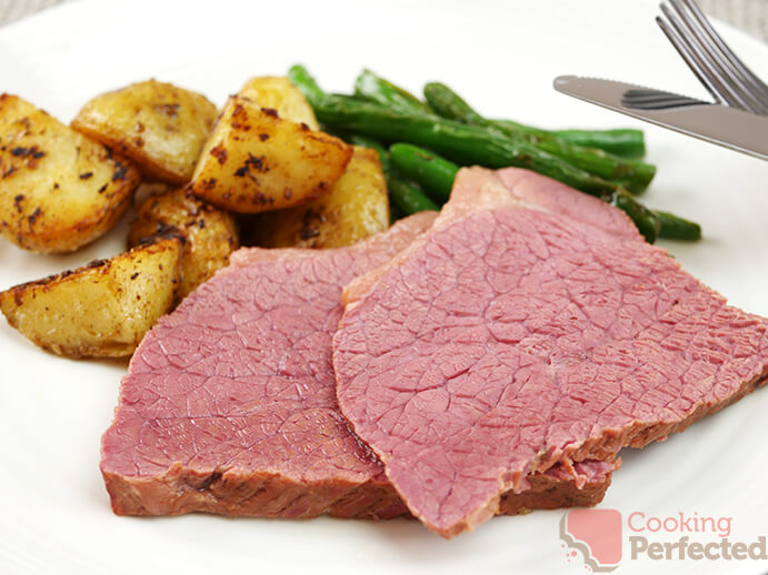 What do you put in the water when cooking Silverside?