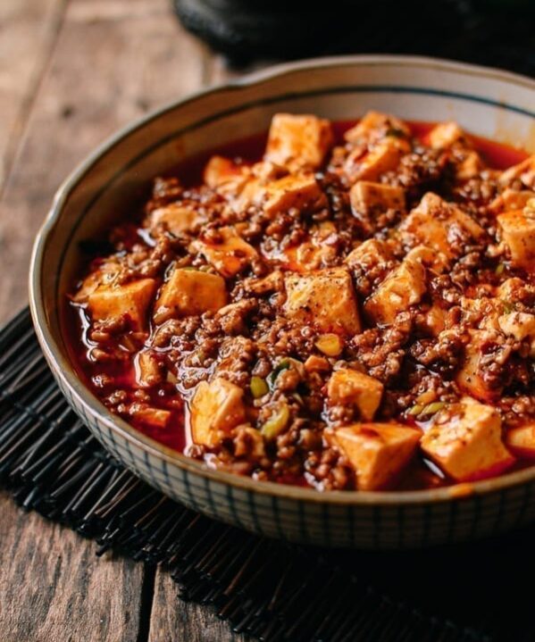What do you serve mapo tofu with?