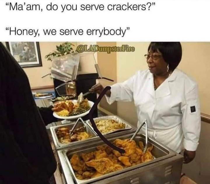 What do you serve with crackers?