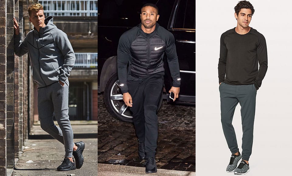 What do you wear under a track suit?