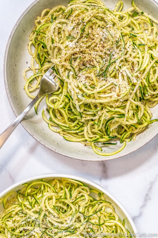 What do zoodles taste like?