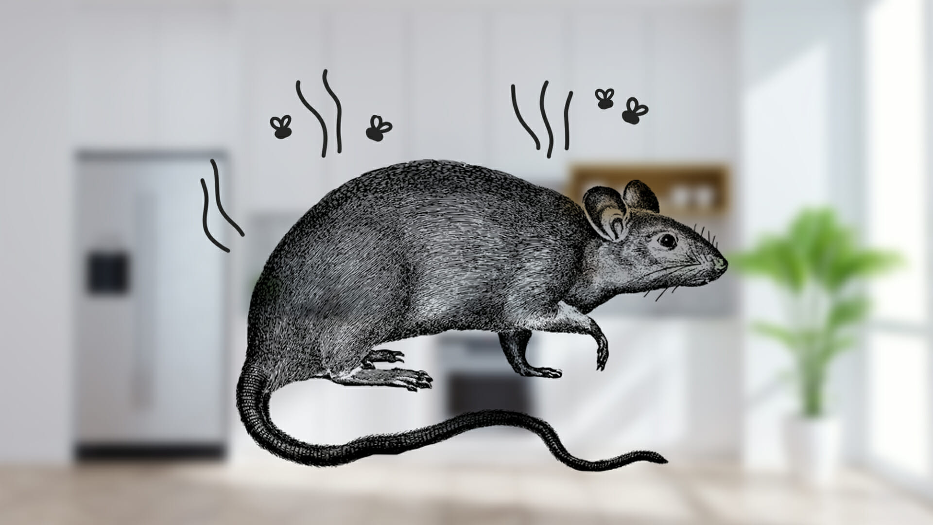 What does a dead rat in the house smell like?
