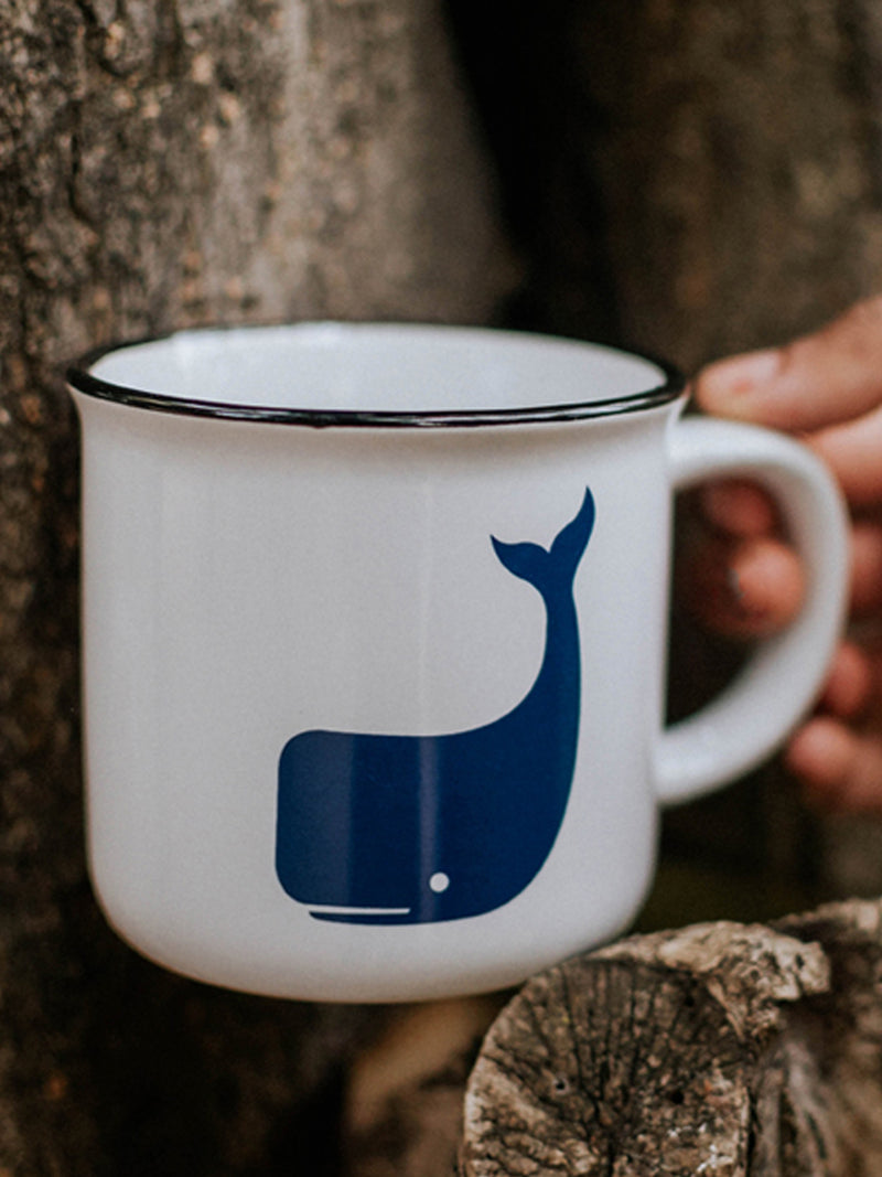What does a whale mean in a coffee cup?
