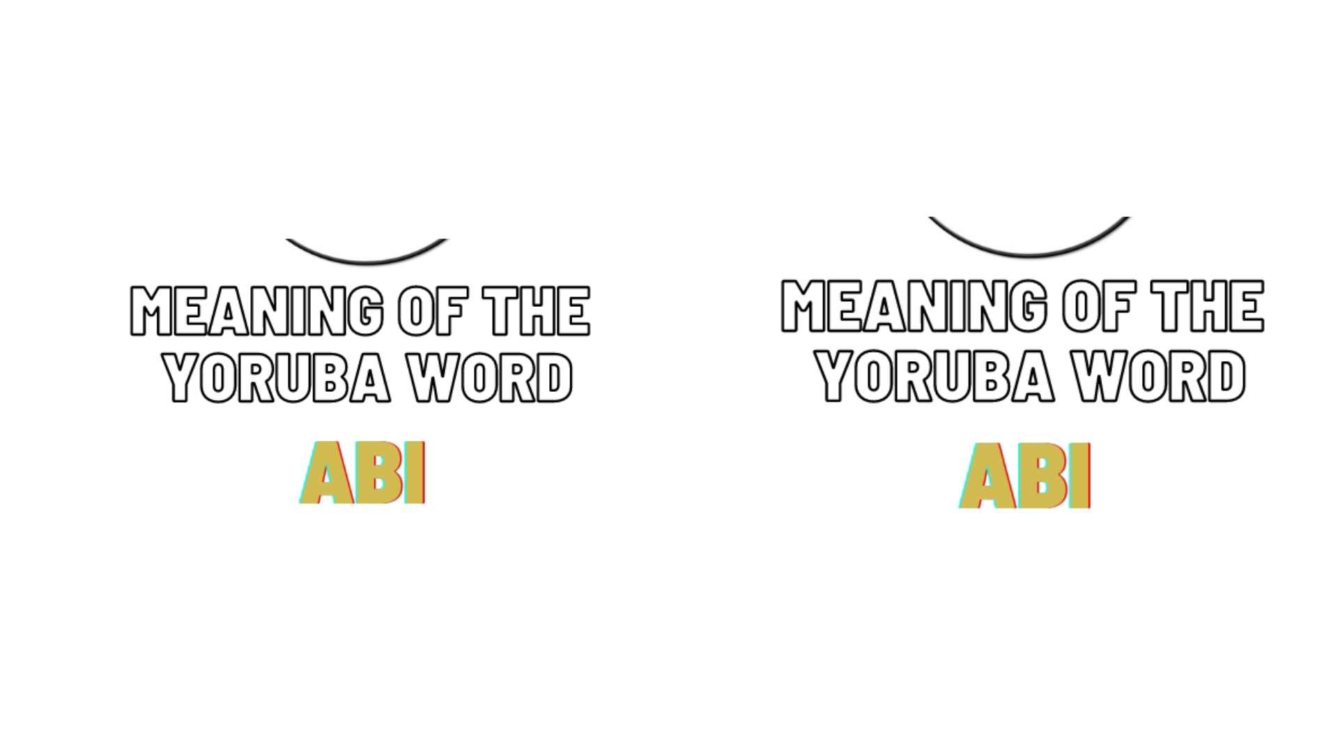 What does Abi mean in Nigeria?