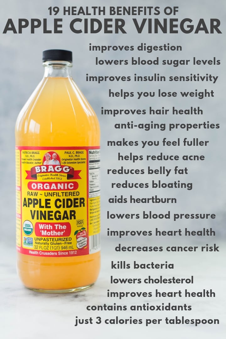 What does apple cider vinegar do for a woman's body?