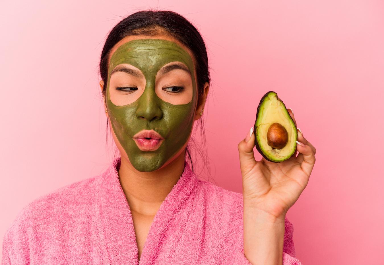 What does avocado do on your face?