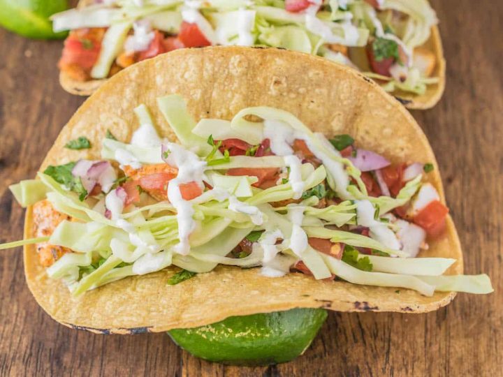 What does Baja style taco mean?