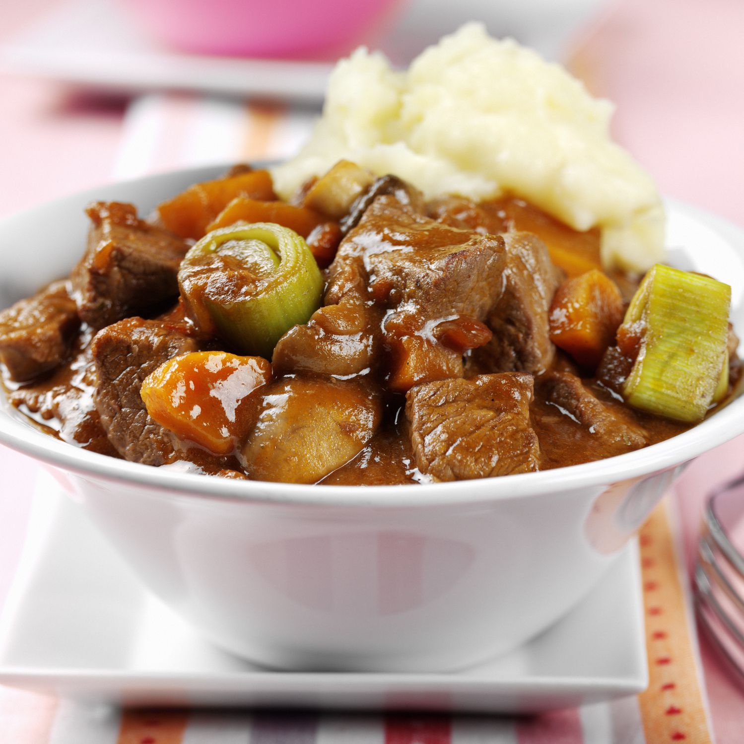 What does Beef Bourguignon mean in French?