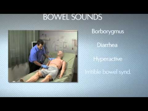 What does bowel sounds sound like?
