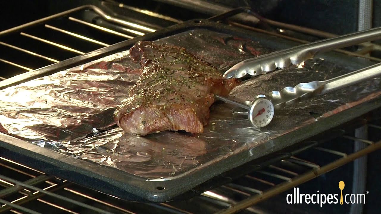 What does broil do to steak?