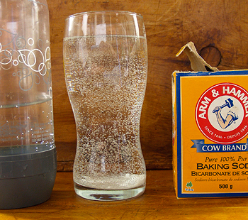 What does club soda do in baking?