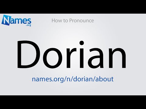 What does Dorian mean in Latin?
