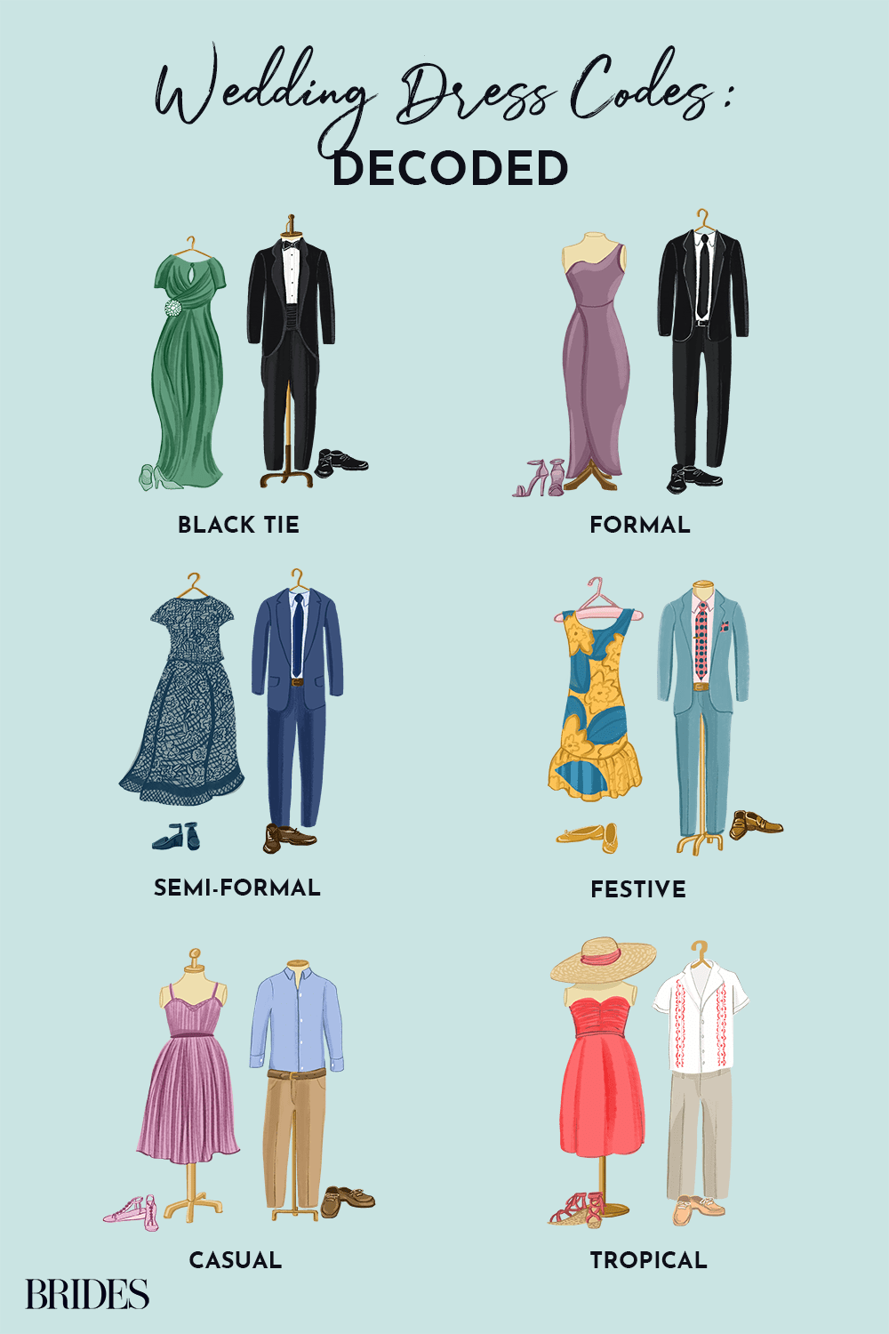What does elegant attire mean?