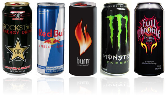 What does energy drinks do to athletes?