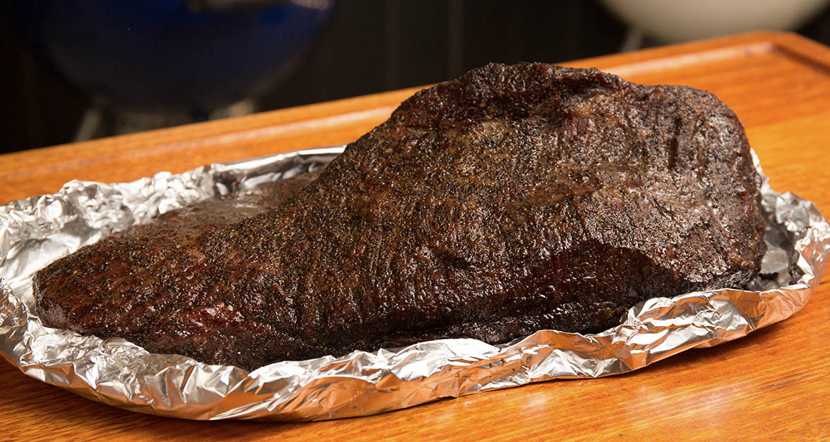 What does foil Smoked brisket taste like?
