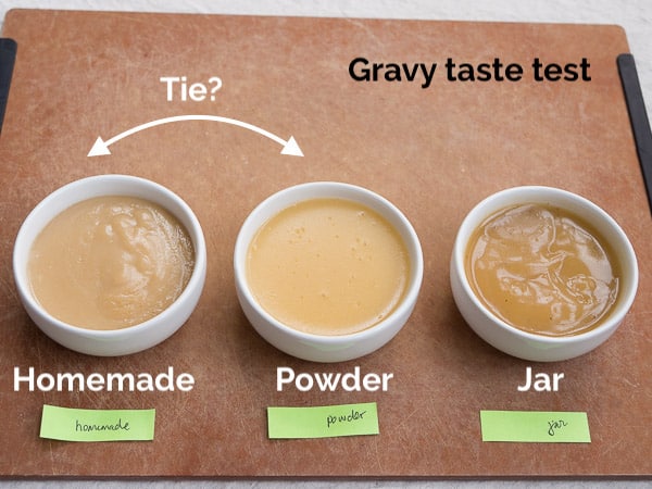 What does gravy taste like?