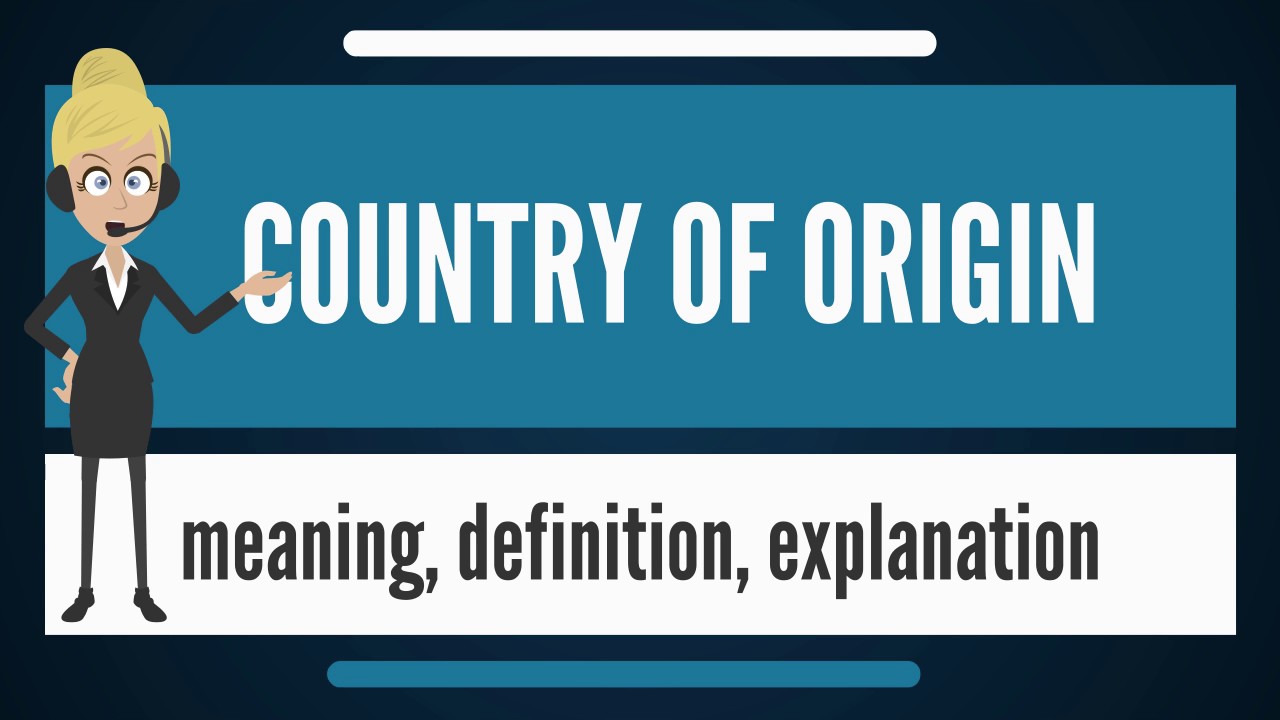 What does have your origin mean?