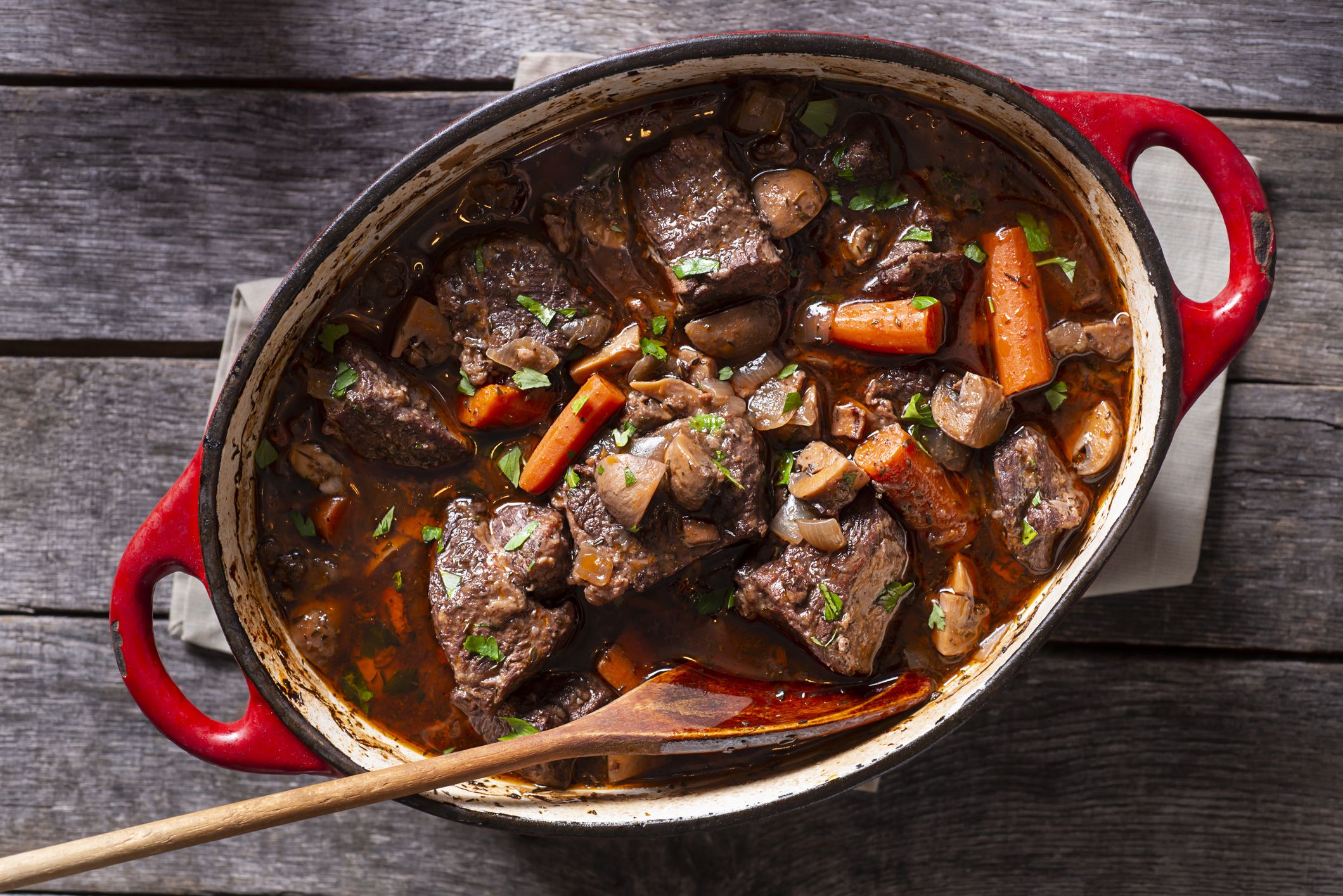 What does it mean to be down a stew?