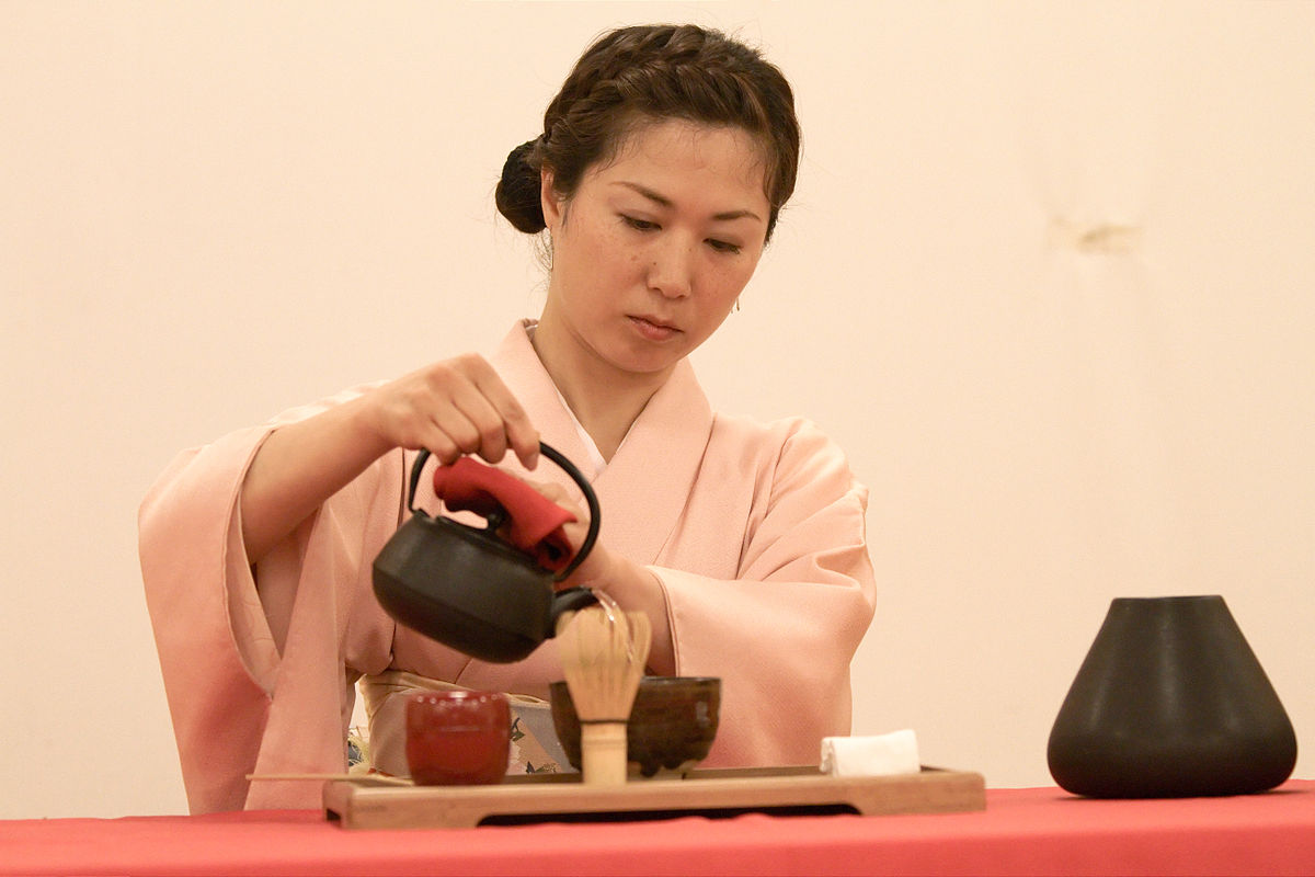 What does it mean when a Japanese woman offers you tea?