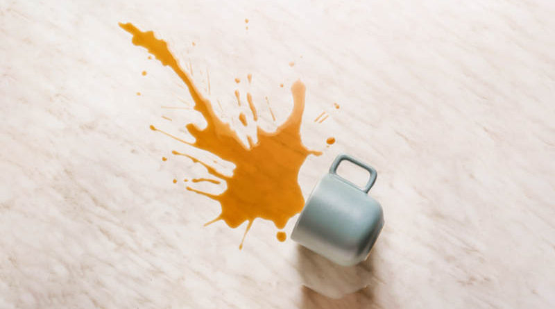 What does it mean when you spill a drink?