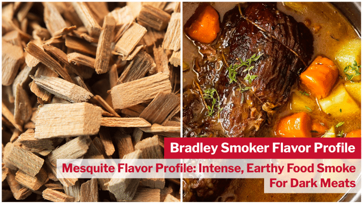 What does mesquite smoked meat taste like?