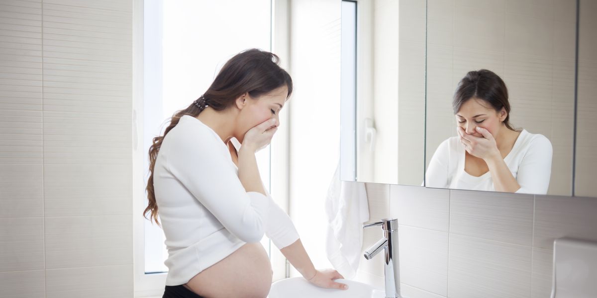 What does morning sickness vomit feel like?