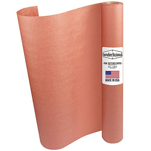 What does pink butcher paper do?