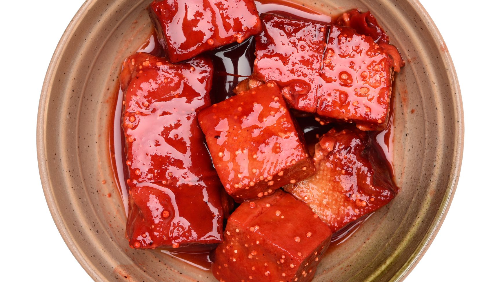 What does red fermented bean curd taste like?