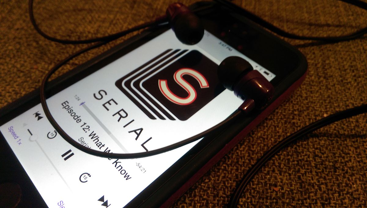 What does serial mean in podcast?