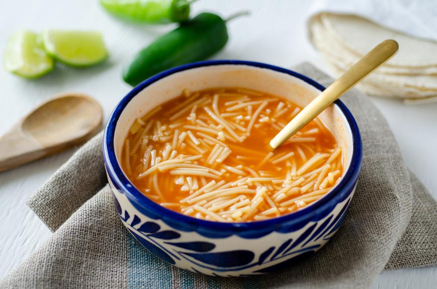 What does sopa de fideo mean in English?