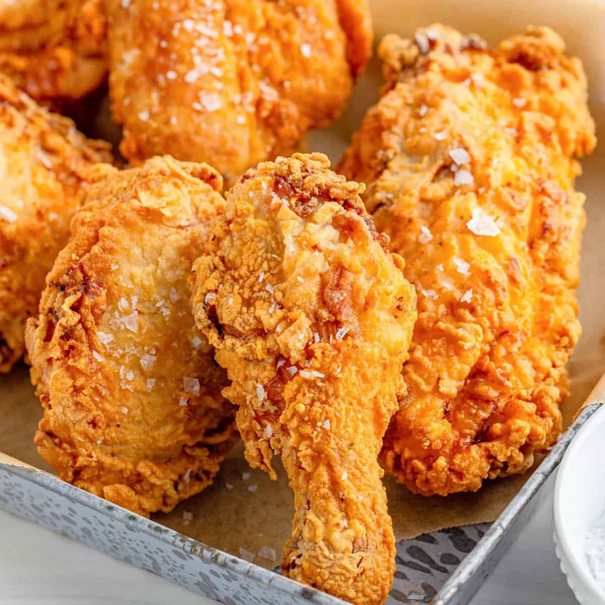 What does Southern fried chicken taste like?