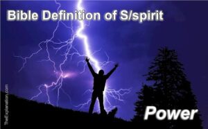 What does Spirit power mean?
