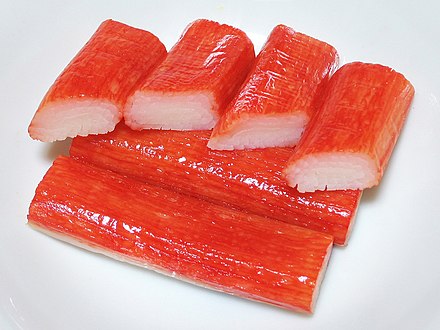 What does surimi mean in Japanese?