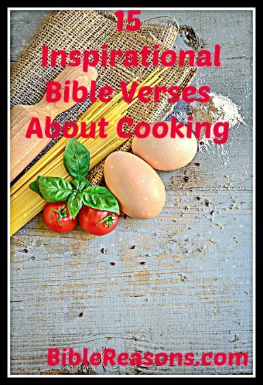 What does the Bible say about cooking for others?