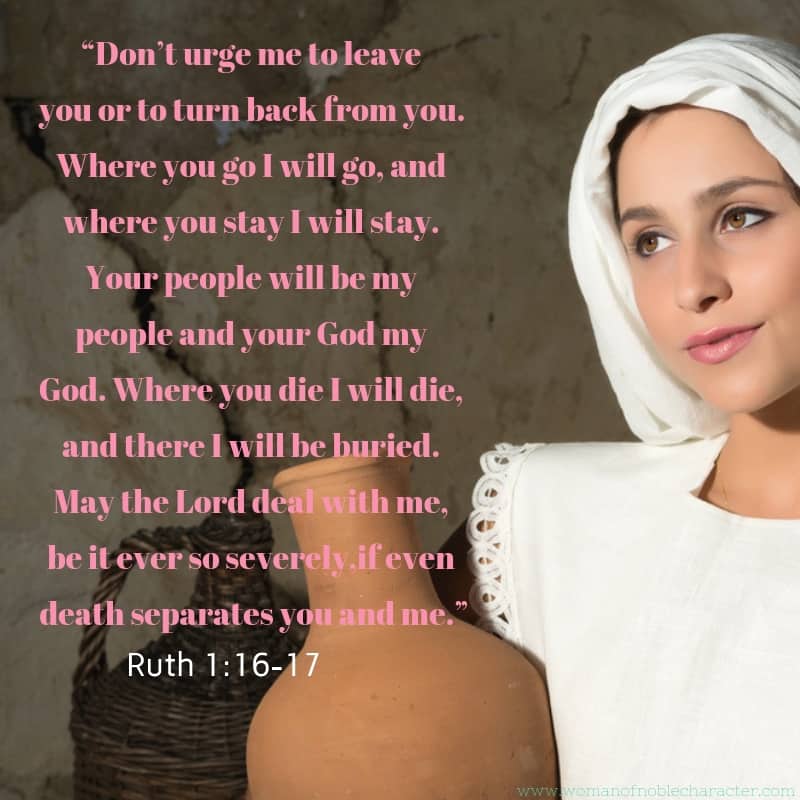 What does the Book of Ruth say about faith?